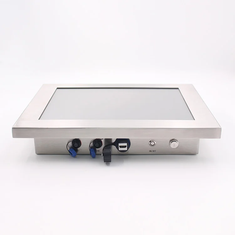 Stainless Steel Industrial Monitor Marine Ip65 Waterproof 15/17/19/21.5 ...