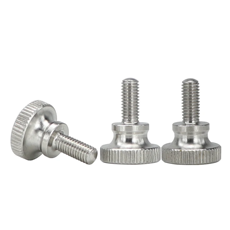 304 Stainless Steel High Head Knurled Hand Screw Bolts 834 Hand Twist ...
