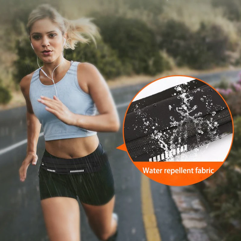 MIKA Running Belt - Ultimate Sport Waist Pack for Hiking