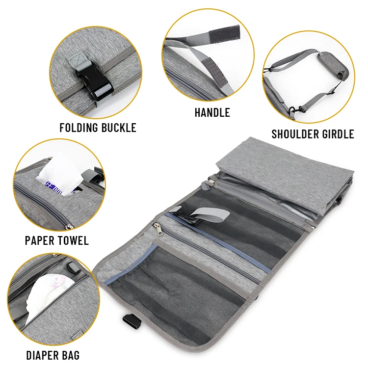 Wholesale Super Soft Portable Changing Pad - Travel Essentials