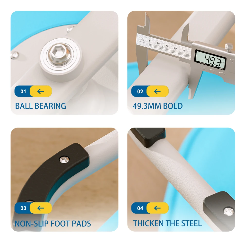 Unisex Plastic Sensory Educational Spinning Balance Chair for Autistic ...