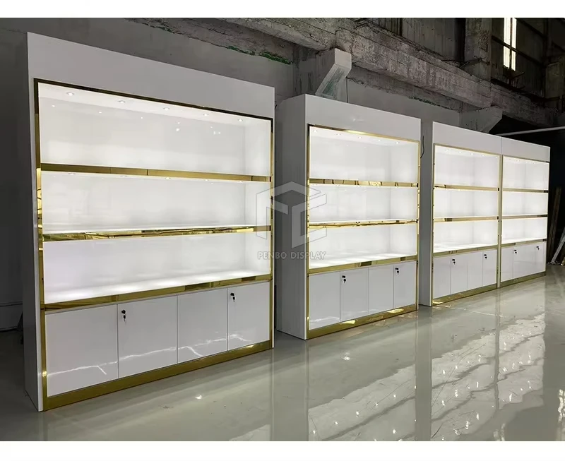 Luxury MDF Jewelry Shop Furniture - Modern Display Shelves