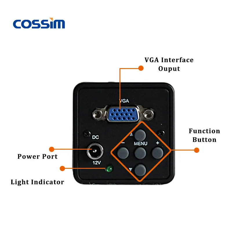 Affordable VGA Mobile Phone Repair Microscope with LED Light for ...