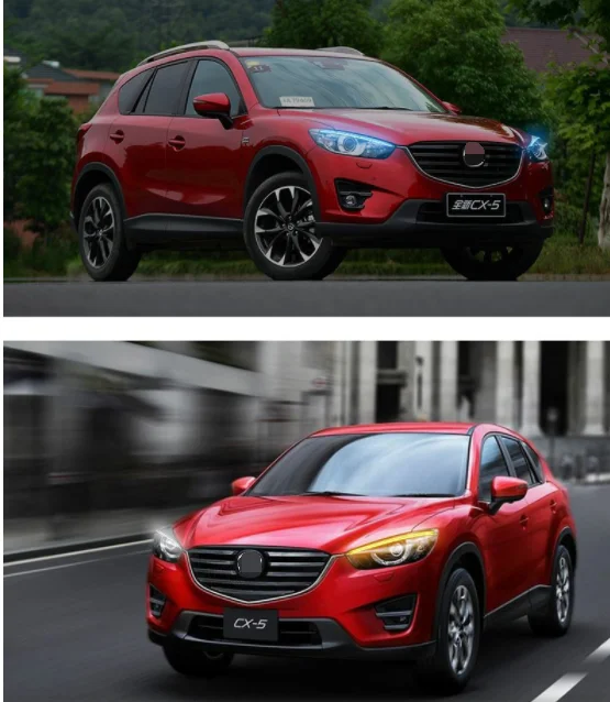 Keen 12v Headlamp Eyebrow Led For Mazda Cx-5 2013-2015 Led Drl Turn ...