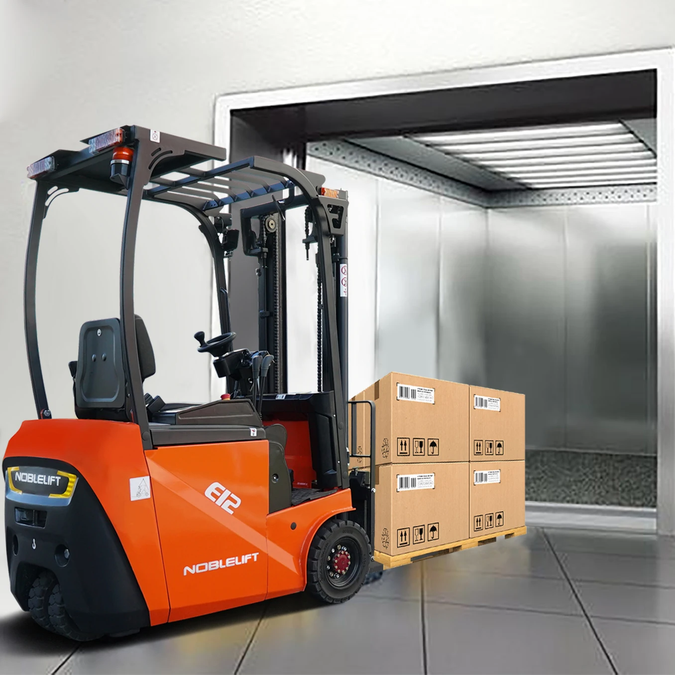 Electric Forklift 1 Ton 1.5ton Vehicle Tools Noblelift China Top Brand ...