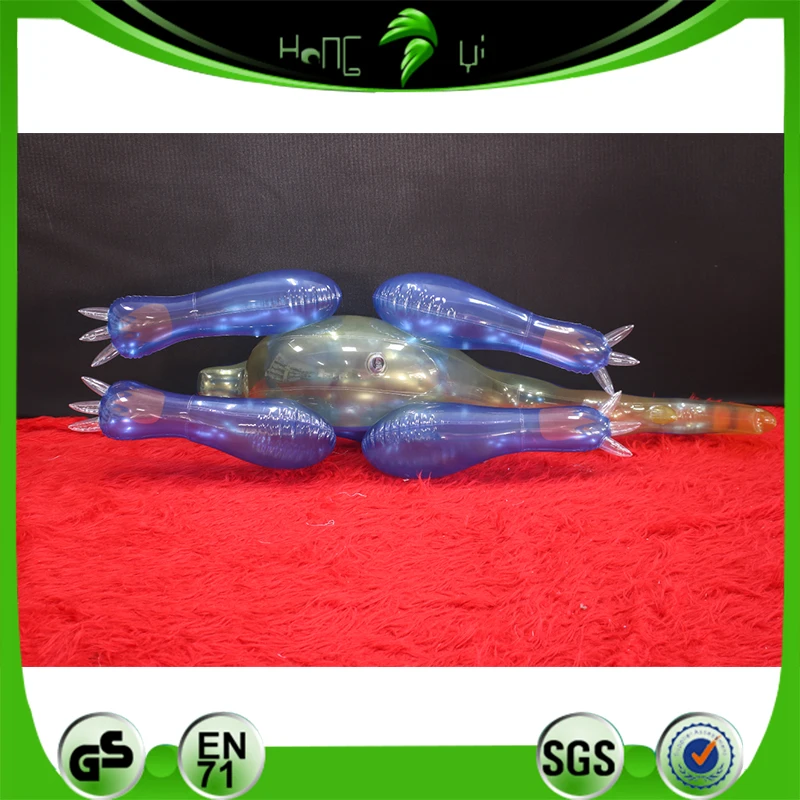 Hongyi Toy Custom Inflatable Bouncy Transparent Riding Dragon to Enjoy ...