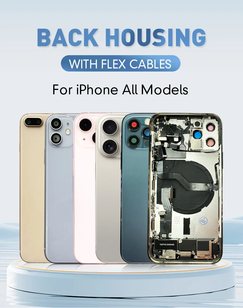 Original Back Housing for Iphone 8plus SE2 X XS XR 11 12
