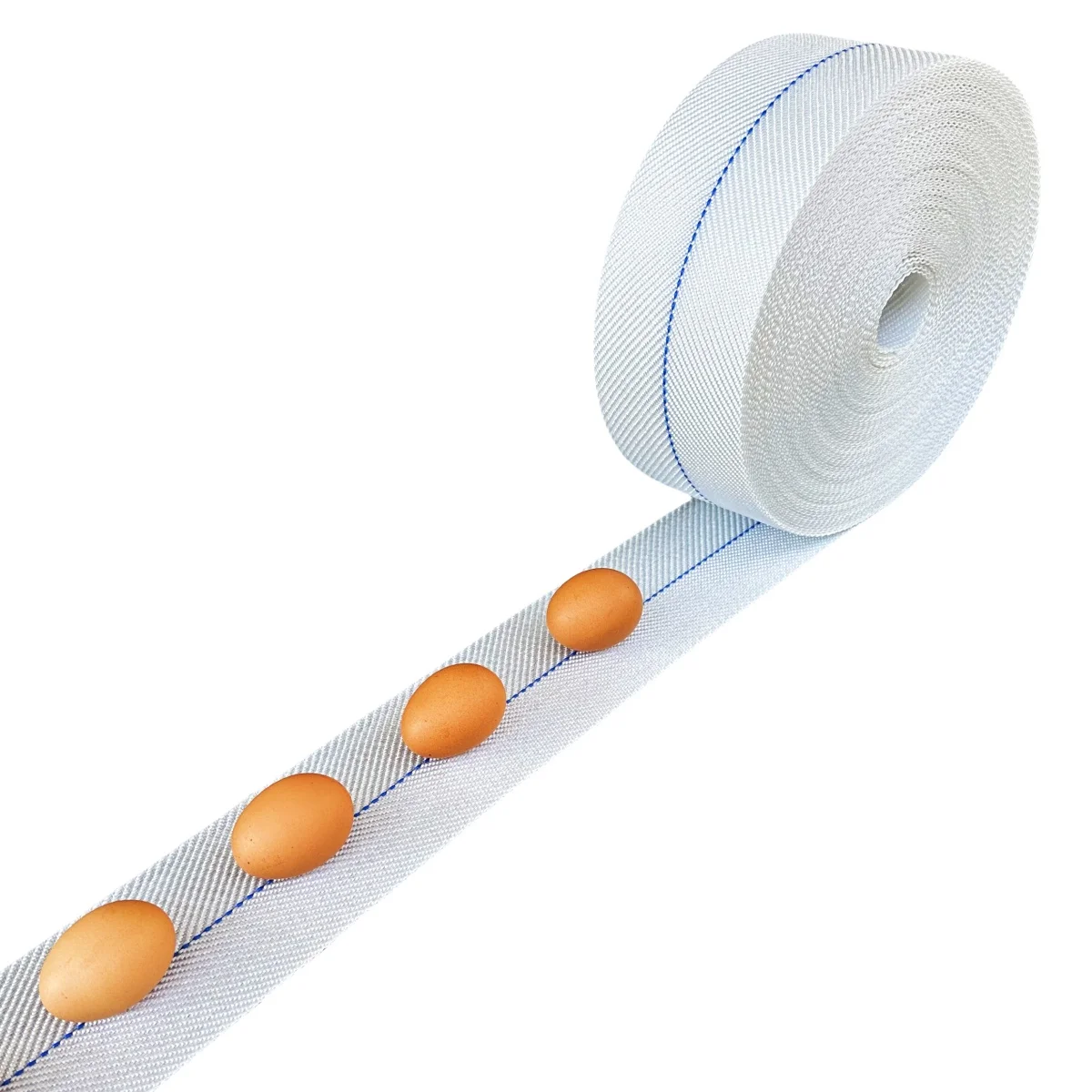 110mm Woven Textile PE Egg Collect Conveyor Belt for Farms