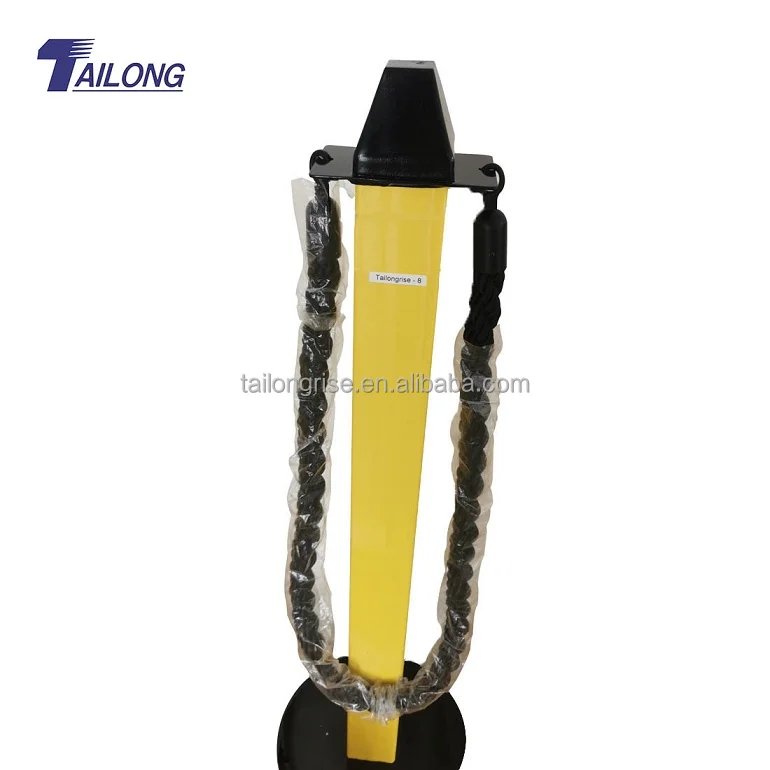Crowd Control Stanchion - Bollard with Rope for Safety