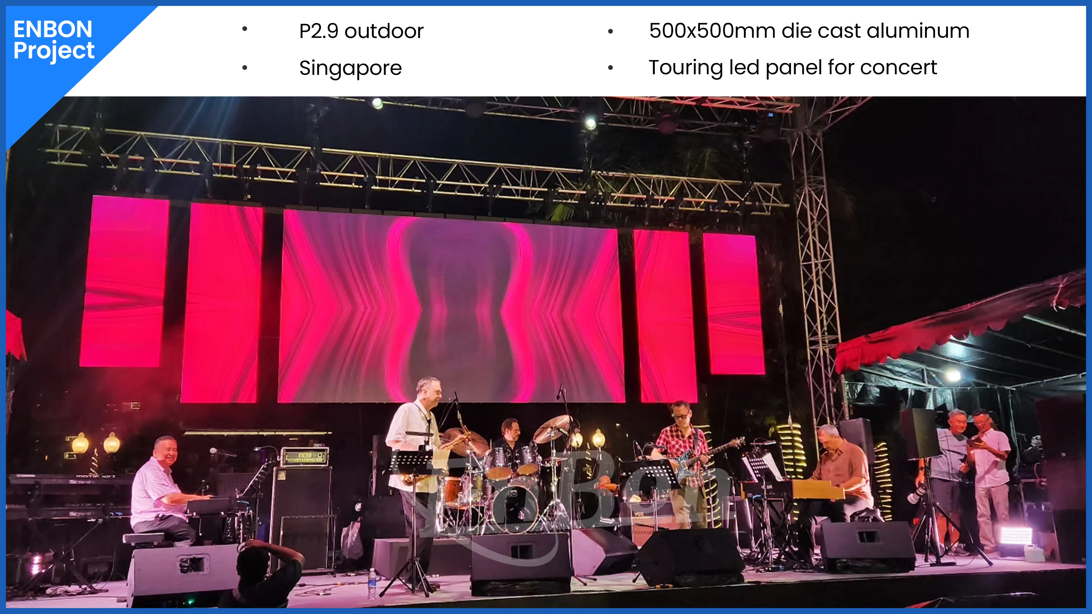 Modular LED Screen Stage Back Drops for Church P2.6 P2.97 P3.91 LED ...