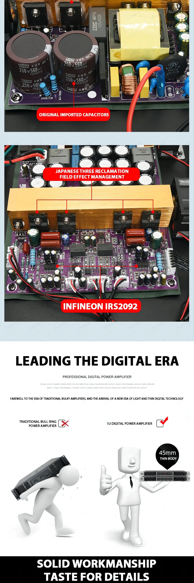 Multifunctional Power Amplifier Class D For Wholesales - Buy Power ...