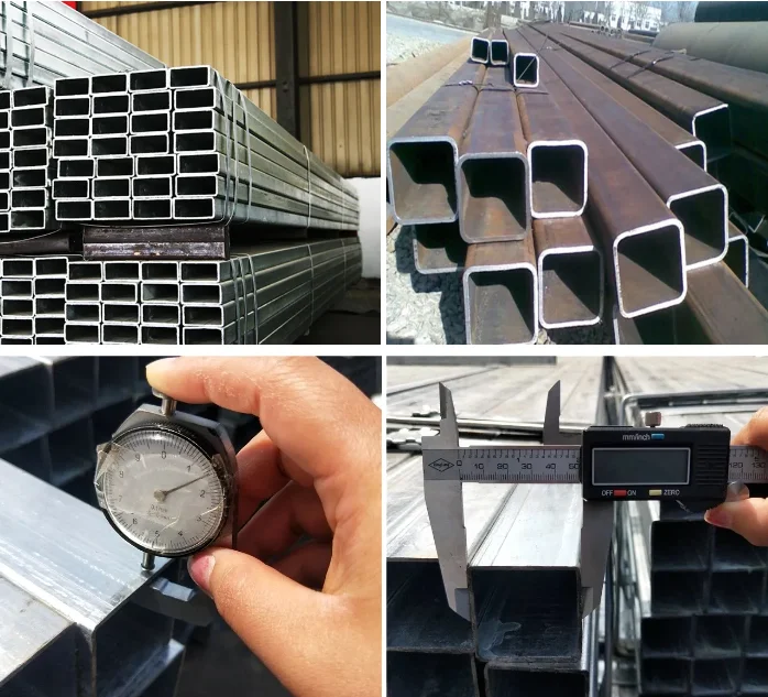 Astm A500 A501 Square Hollow Section Hot Rolled Rectangular Carbon ...