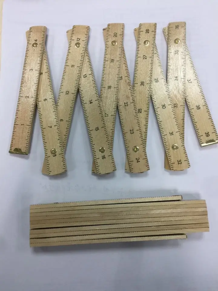 1m 2m Wooden Foldable Rulers Bulk Low Price Wholesale Oem Custom 2 ...