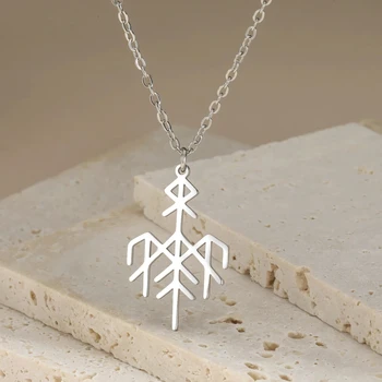 Wardruna Symbol Necklace Elder Futhark Nordic Viking Runes Pendant ...