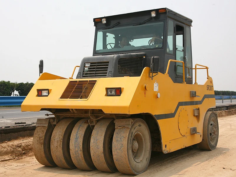 Official 30 Ton Pneumatic Tire Roller Road Roller Sr30t - Buy Double ...