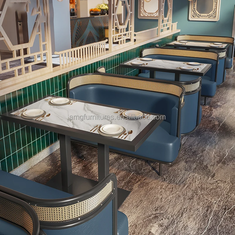 Retro Stylish Single Seat and 2 Seaters Sofa Restaurant Lounge bar ...