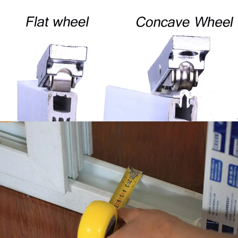 Factory Upvc Push-pull Window Double Wheel Balance Adjustment Slide ...