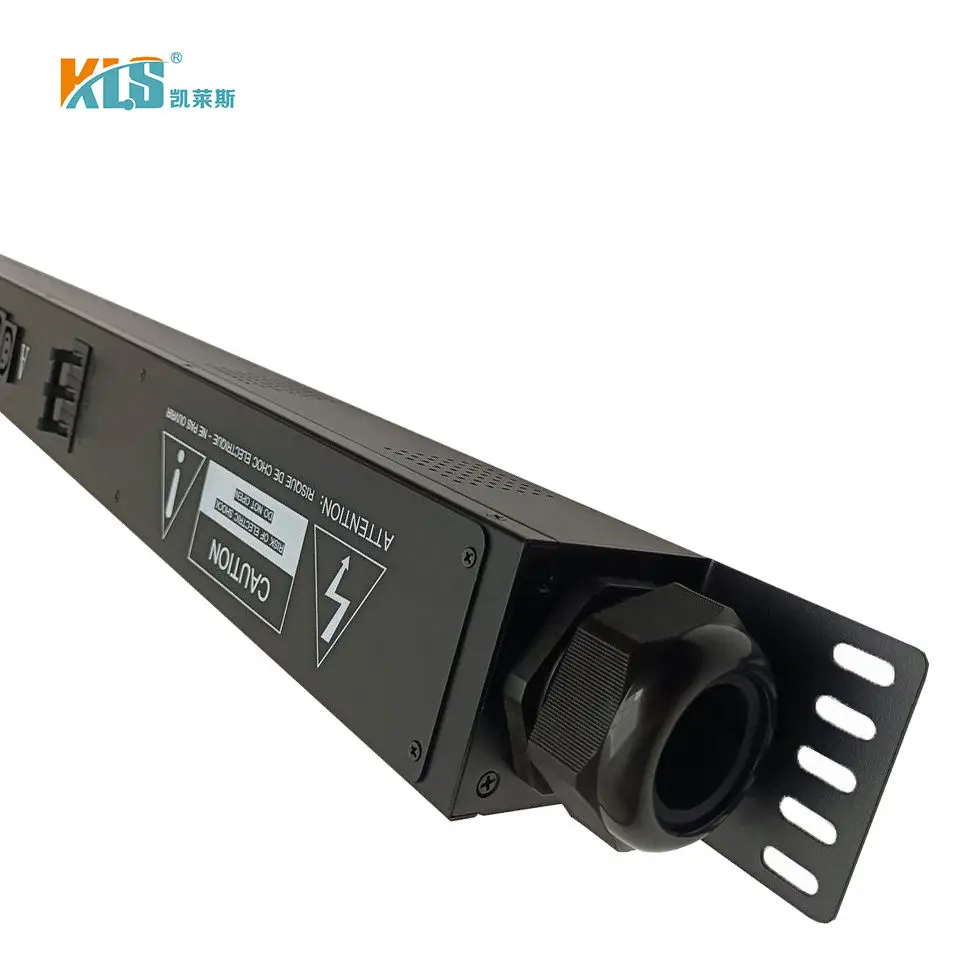 48a Pdu Rack Mount Power Distribution Unit Black Rack Pdu Socket 415v 48a 3phase C19 Socket Rack ...