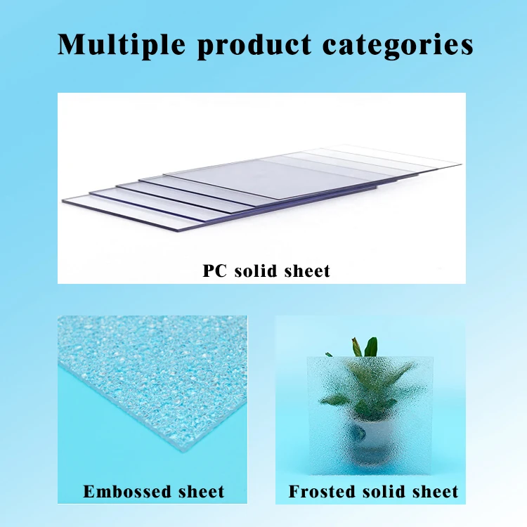 4 Ft X 8 Ft Plastic Sheet Sun Sheets Pc Embossed Sheet Transparent ...