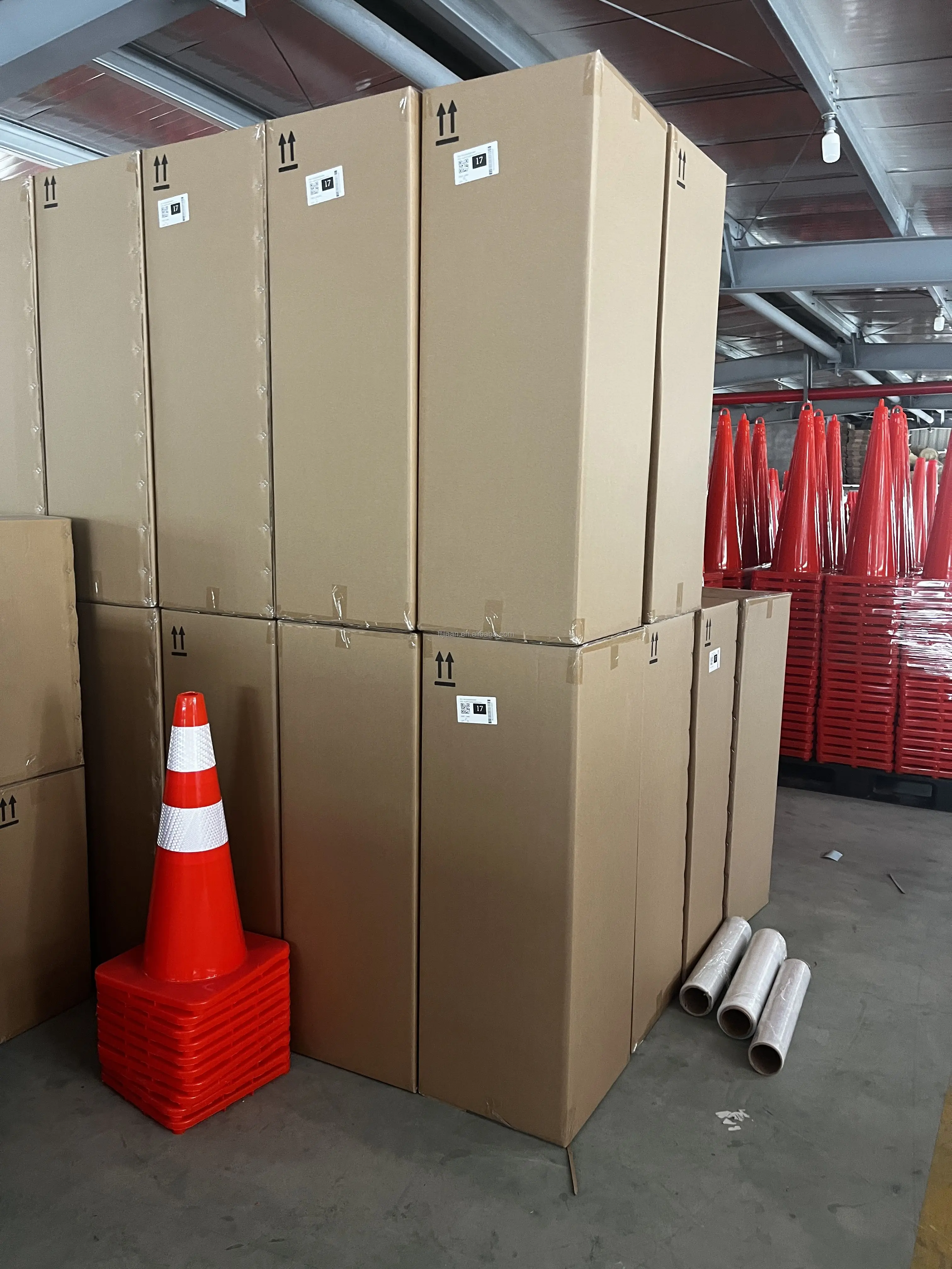 Yellow Portable Plastic Folding Safety Barricade Water Filled ...