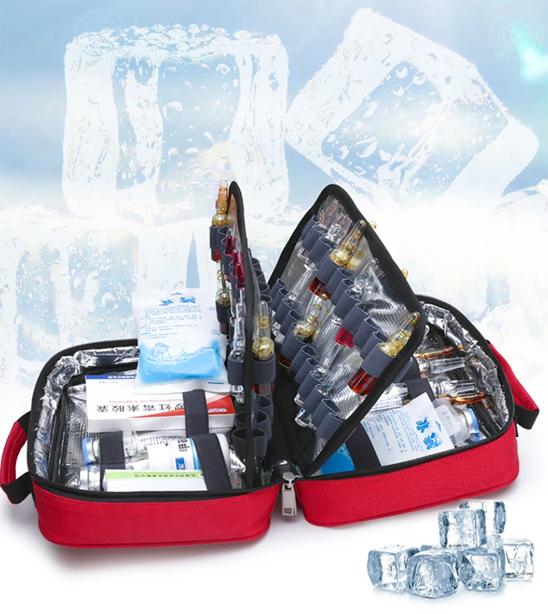 Fashion Shape Injection First Aid Kit Travel Emergency Medical Portable ...