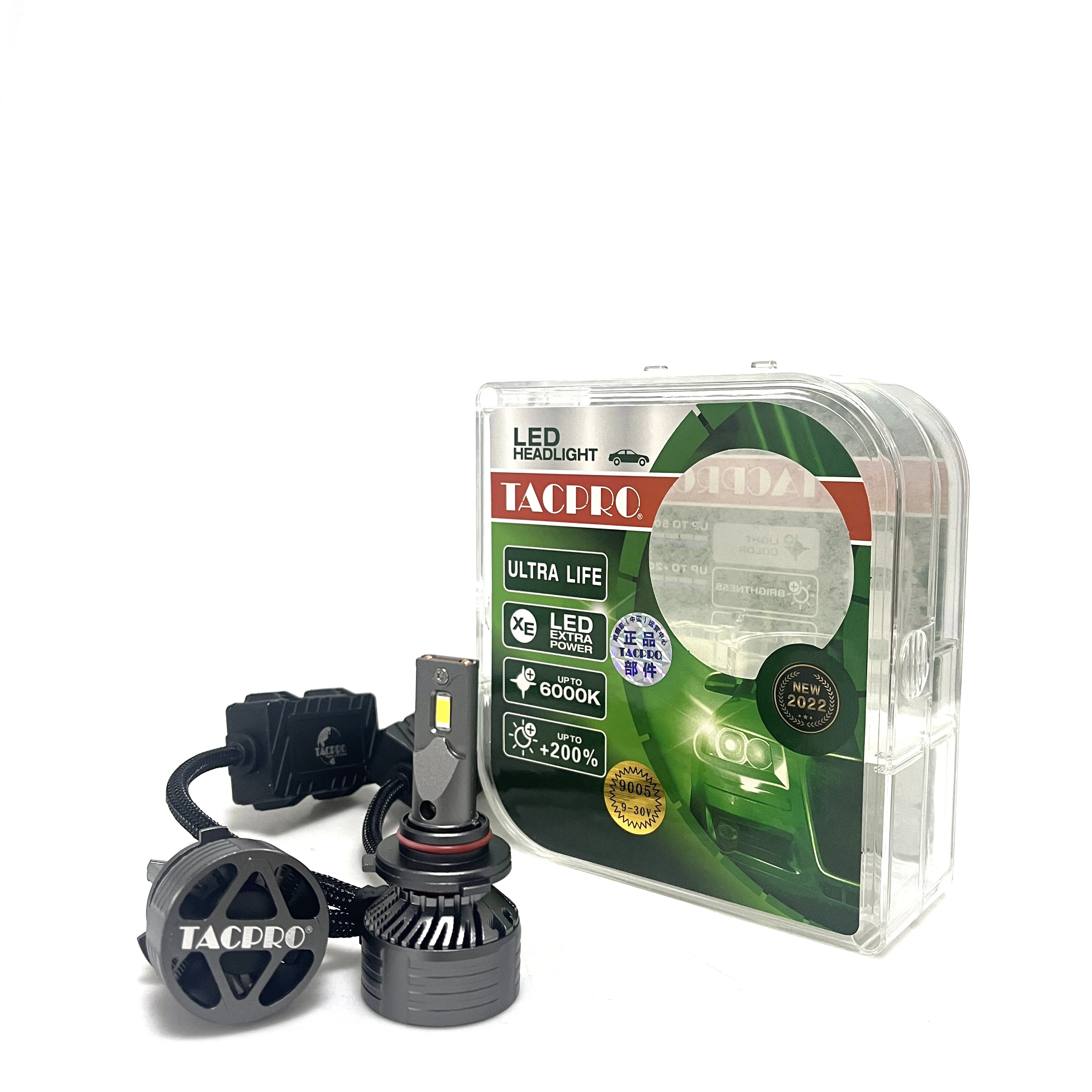 Tacpro Auto LED Light T8 - 65W Headlight for Universal Cars