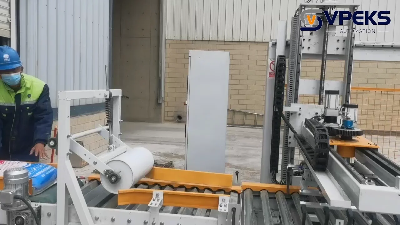 Vpeks Robotic Coordinate Palletizing Palletizer Stacker Depalletizer Machine For Bag/carton ...
