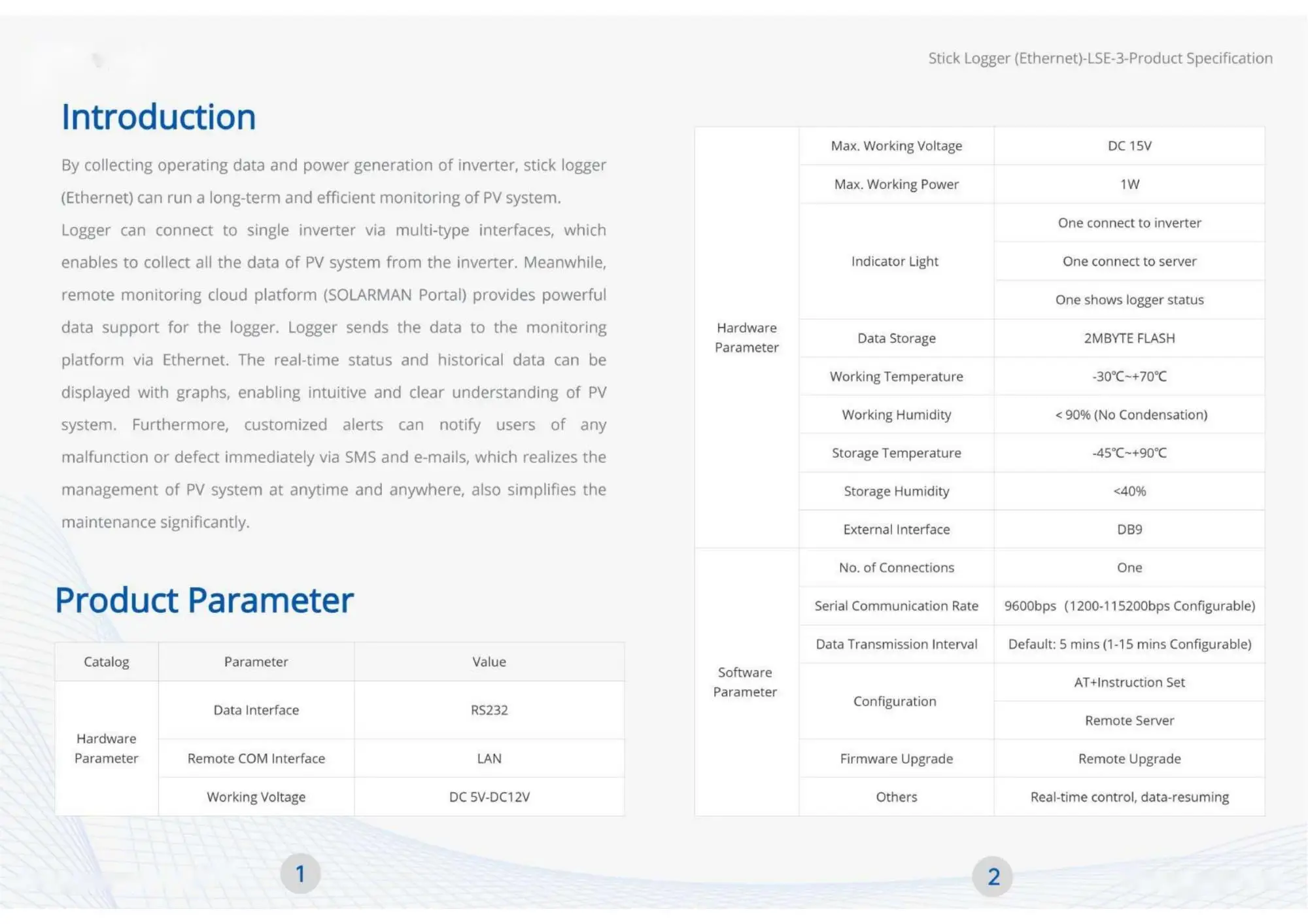 Deye Inverter Stick Logger - Efficient Solar Data Collection