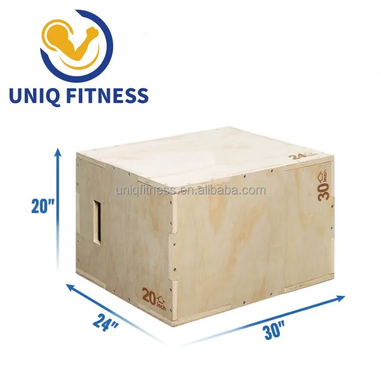 UNIQ Gym Equipment Fitness Gym Wood Jump Box Fitness Jump Box| Alibaba.com