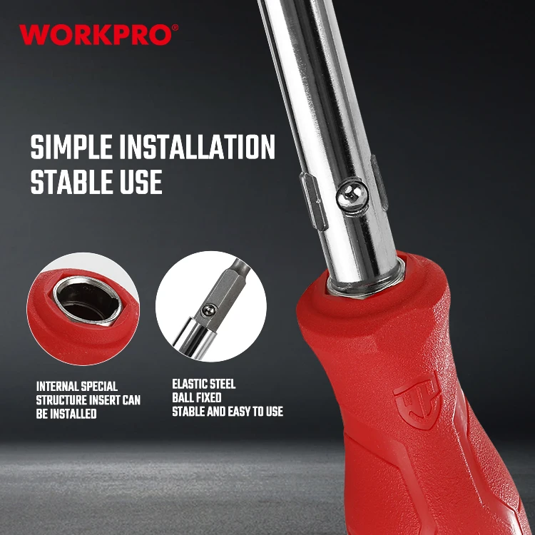 WORKPRO 6-IN-1 Screwdriver - Durable & Versatile Tool