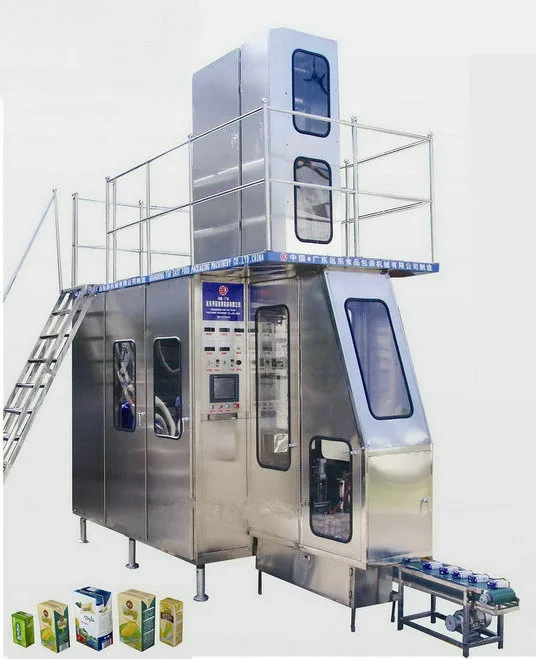 Genyond Uht Milk Processing Line With Aseptic Pack Carton Box Packing ...