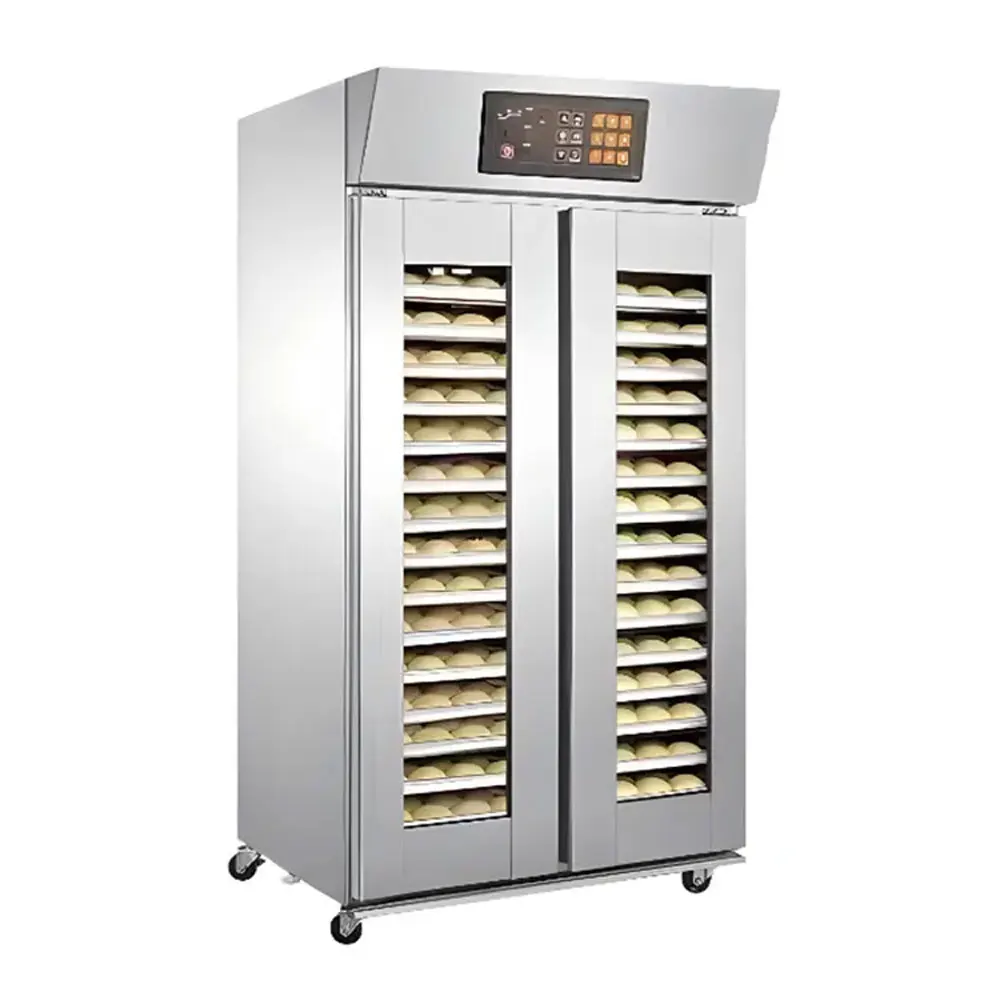 Commercial 36 Trays Double Door Proofer - Efficient Bread Making