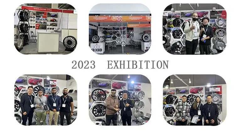 Rep 6106 High Quality A356.2 Material 18/20/21 Inch 5-112 Black Casting ...