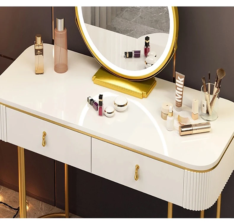 High Quality Bed Wooden Girls Modern Dressing Table With Mirror - Buy ...