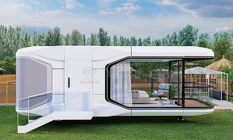 Smart Capsule Mobile Home Space Capsule Tiny House Camping Vessel Hotel ...