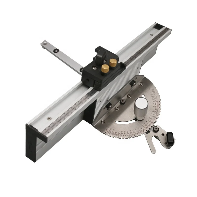 Aluminum Miter Fence Universal Table Saw Miter Gauge Assembly With 27 ...