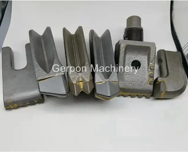 Piling Rig Flat Cutter Teeth Bfz70 Bfz80 Core Barrel Bucket Teeth ...