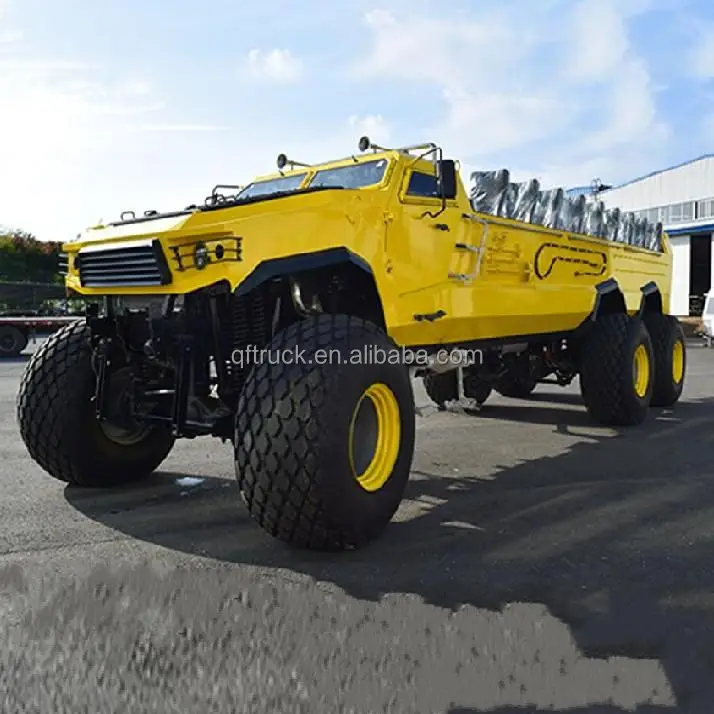 Dongfeng 6x6 All Terrain Desert Sightseeing Bus - 16-30 Seats