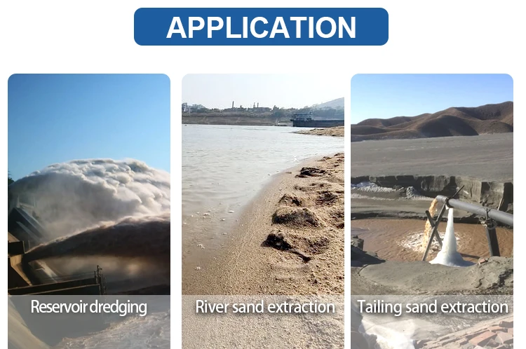 Excavator Hydraulic Pumping Sand Mud Slurry Dredge Pump Dredger ...