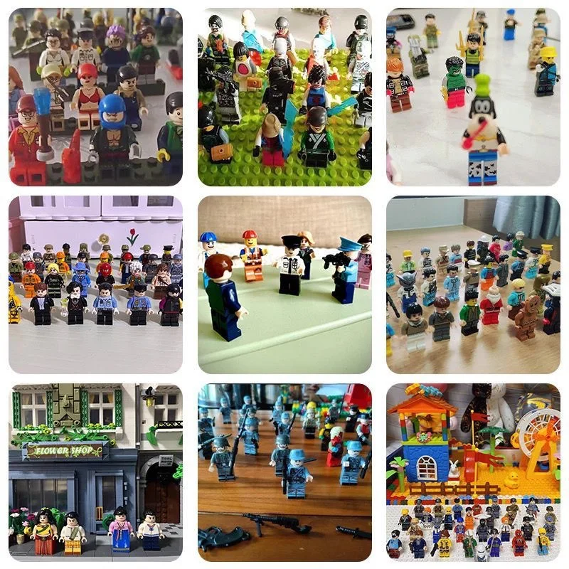 Cheap Mini Building Blocks Le Animation Building Blocks Various Style ...