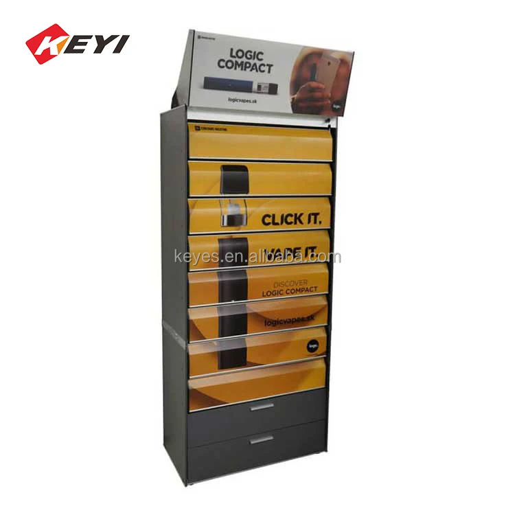 Factory Custom Metal Tobacco Display Stand Cigarette Display Racks For ...