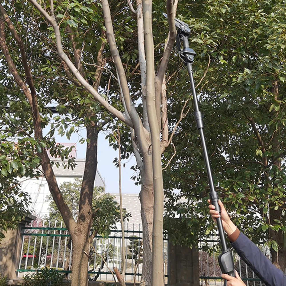 Vertak 2-in-1 Cordless Long Pole Chain Saw Detachable Aluminum Alloy ...