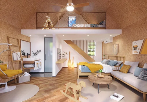 Triangular Powder Storage Container Triangle Roof Prefab House Triangle ...