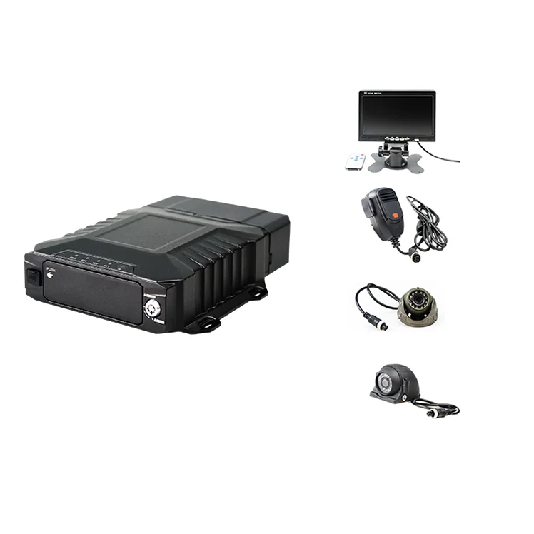 4 Camera 4ch 4 Channel Bus Truck Mobile Kit Mdvr 6 Channel 1080p H265 ...