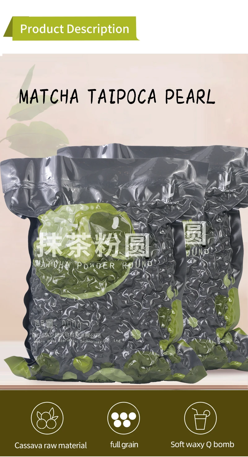 Matcha Flavor Bubble Tea Tapioca Ball Pearl| Alibaba.com