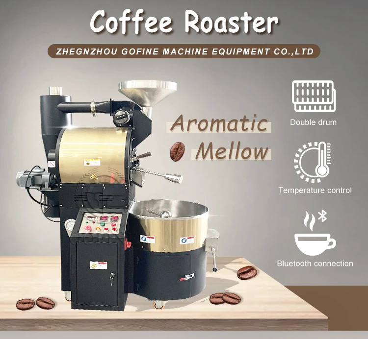 1kg 5kg Computer Temperature Control Coffee Roasting Toaster Coffee ...