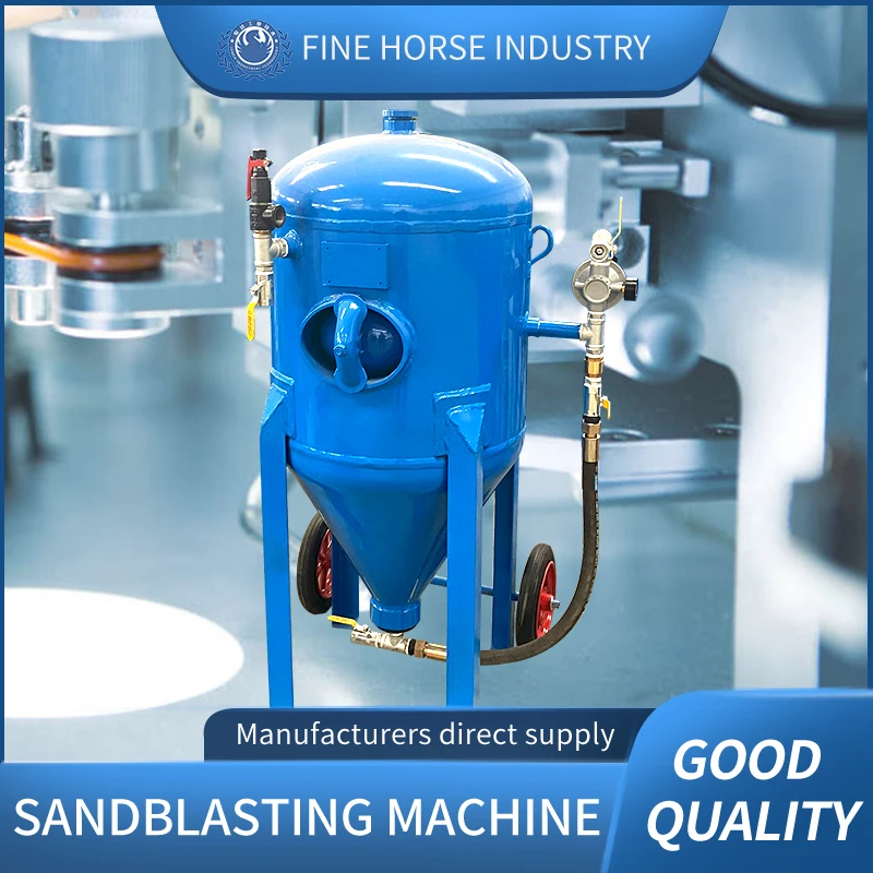 Extrusion Sandblast Portable Water Sandblasting Pot Dustless ...
