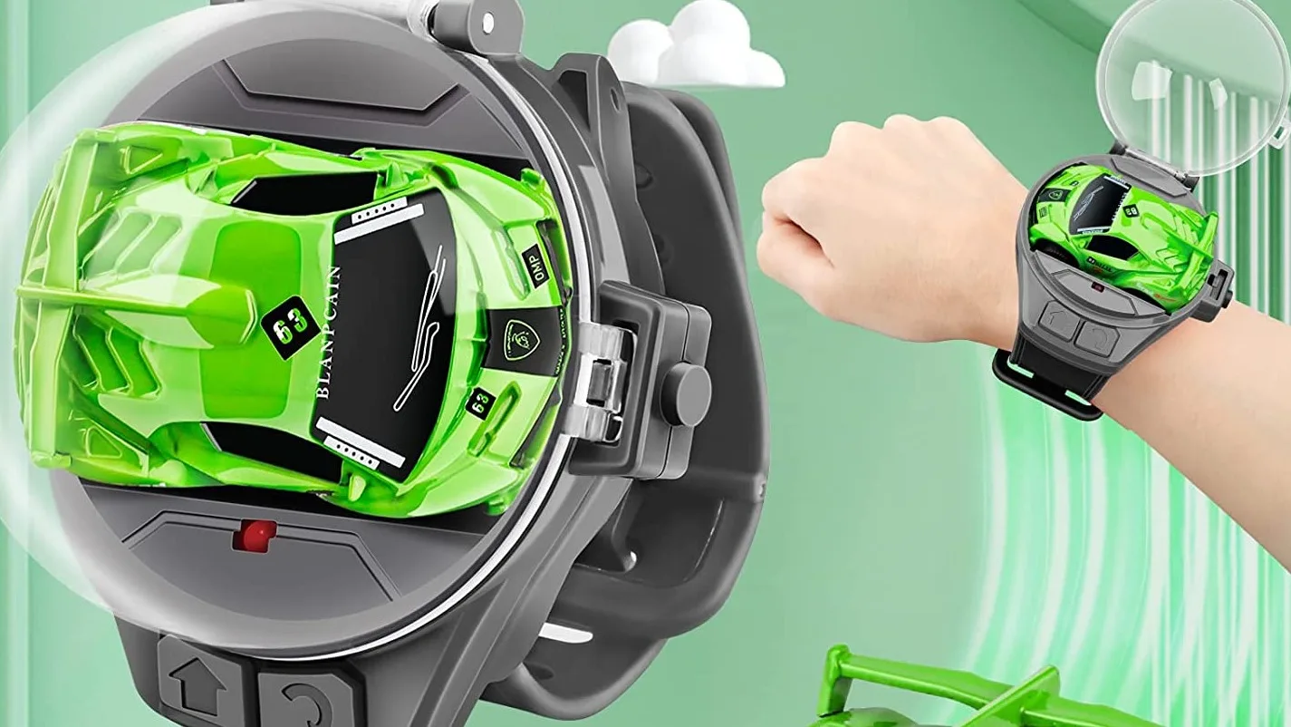Mini Remote Control Car Watch Toys 2.4 Ghz Cute Wrist Racing Watch Car ...