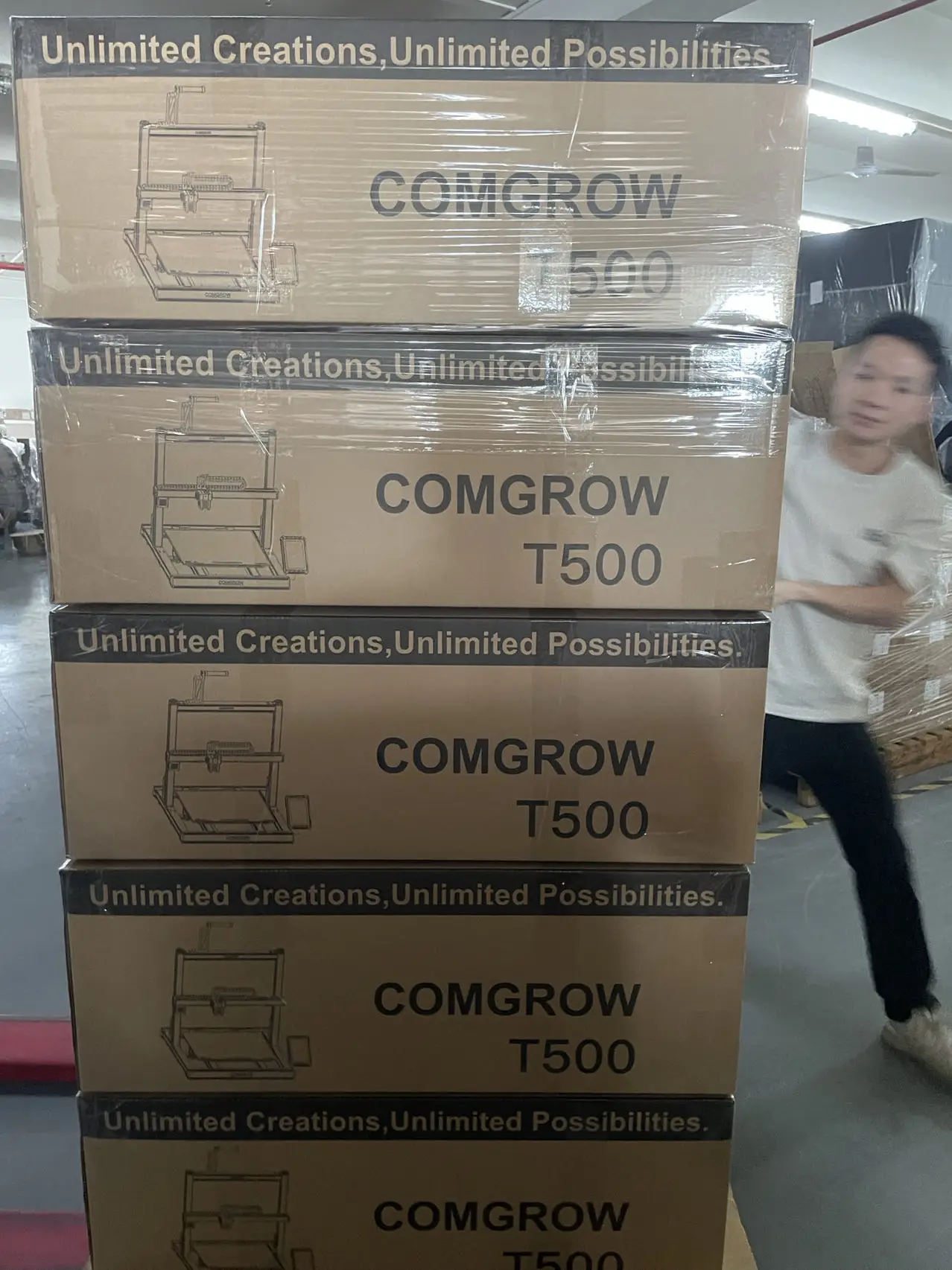 Comgrow T500 3D Printer - High Accuracy for Prototyping