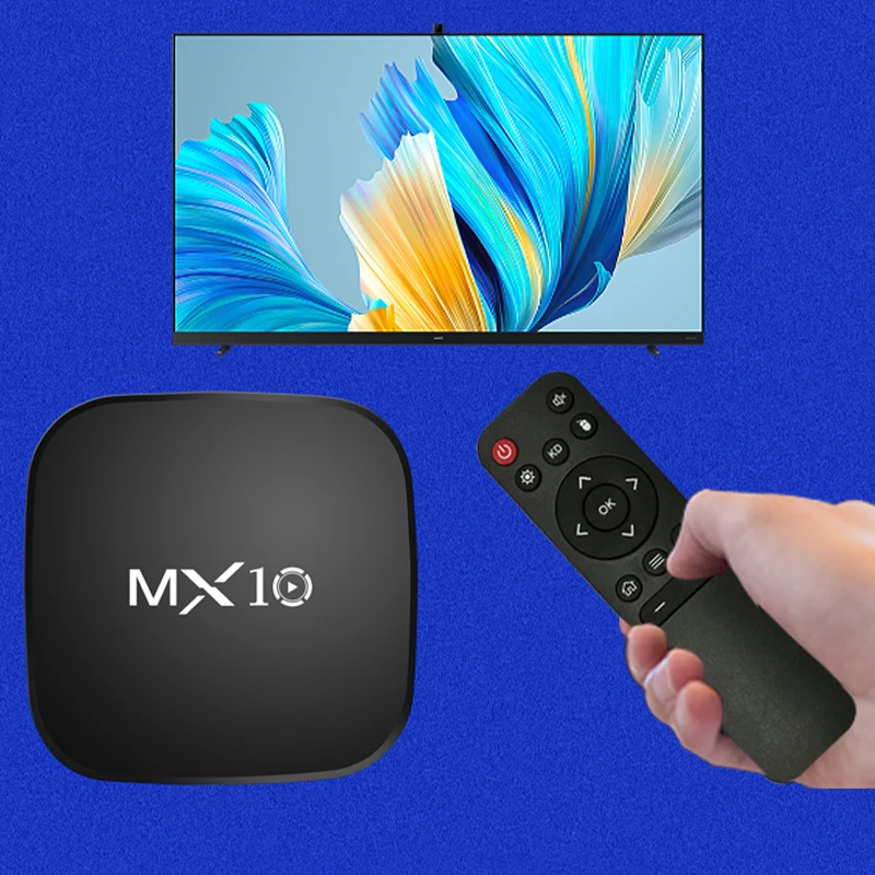 MX10 Android 4k TV Box - Quad Core, 3D Video Formats